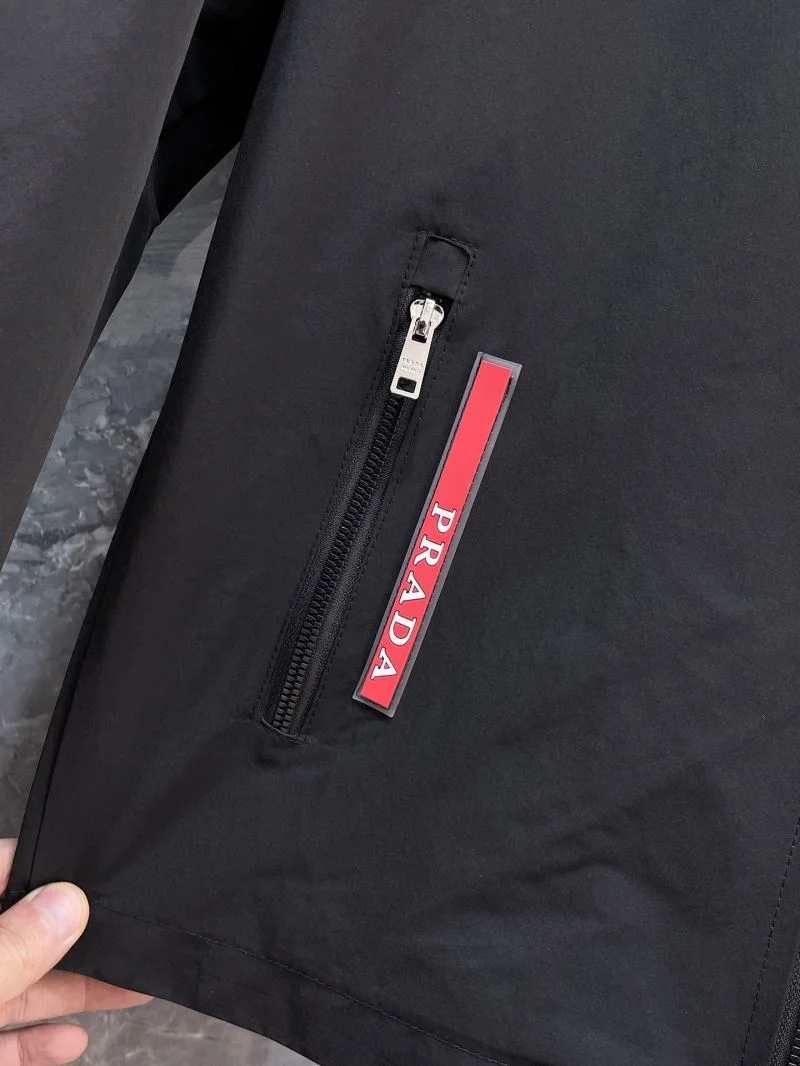 Brand-authenticated Prada Outwear