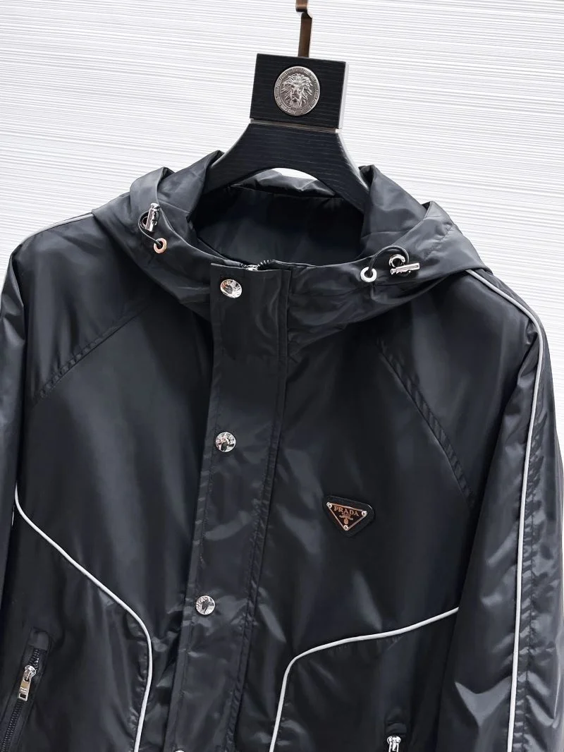 Brand-authenticated Prada Outwear
