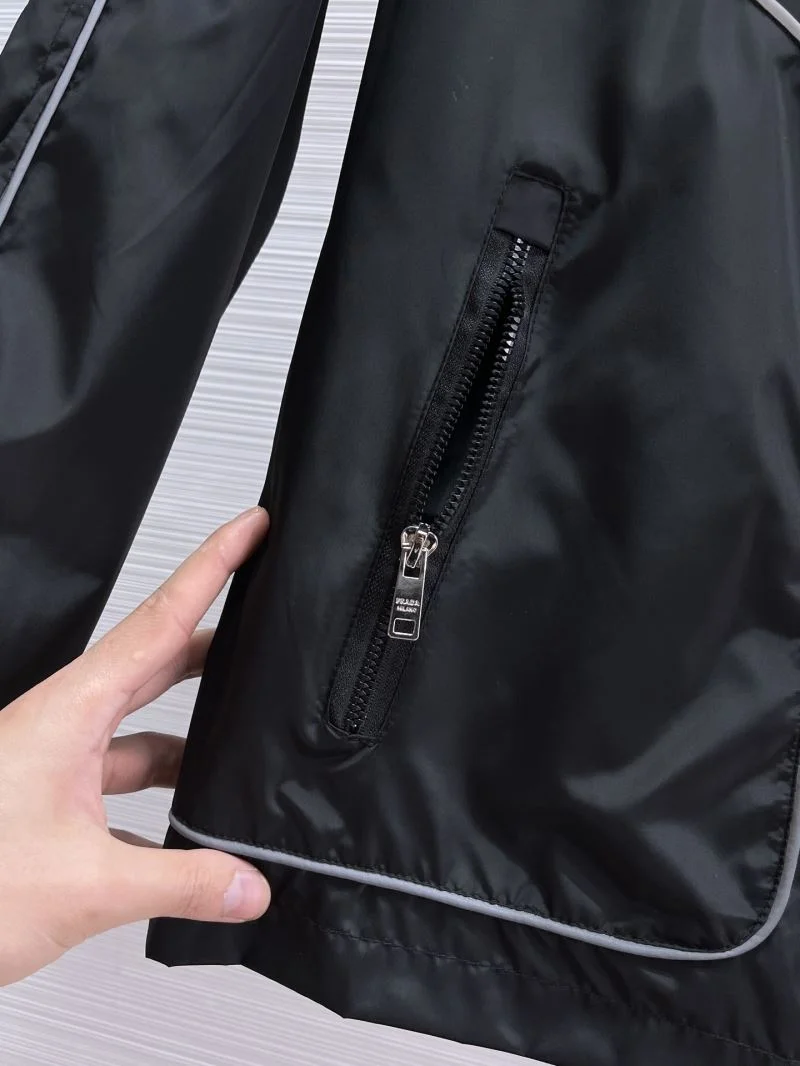 Brand-authenticated Prada Outwear
