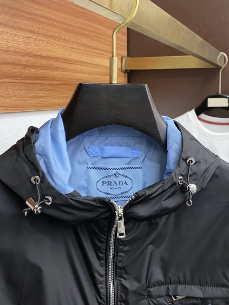 Brand-authenticated Prada Outwear