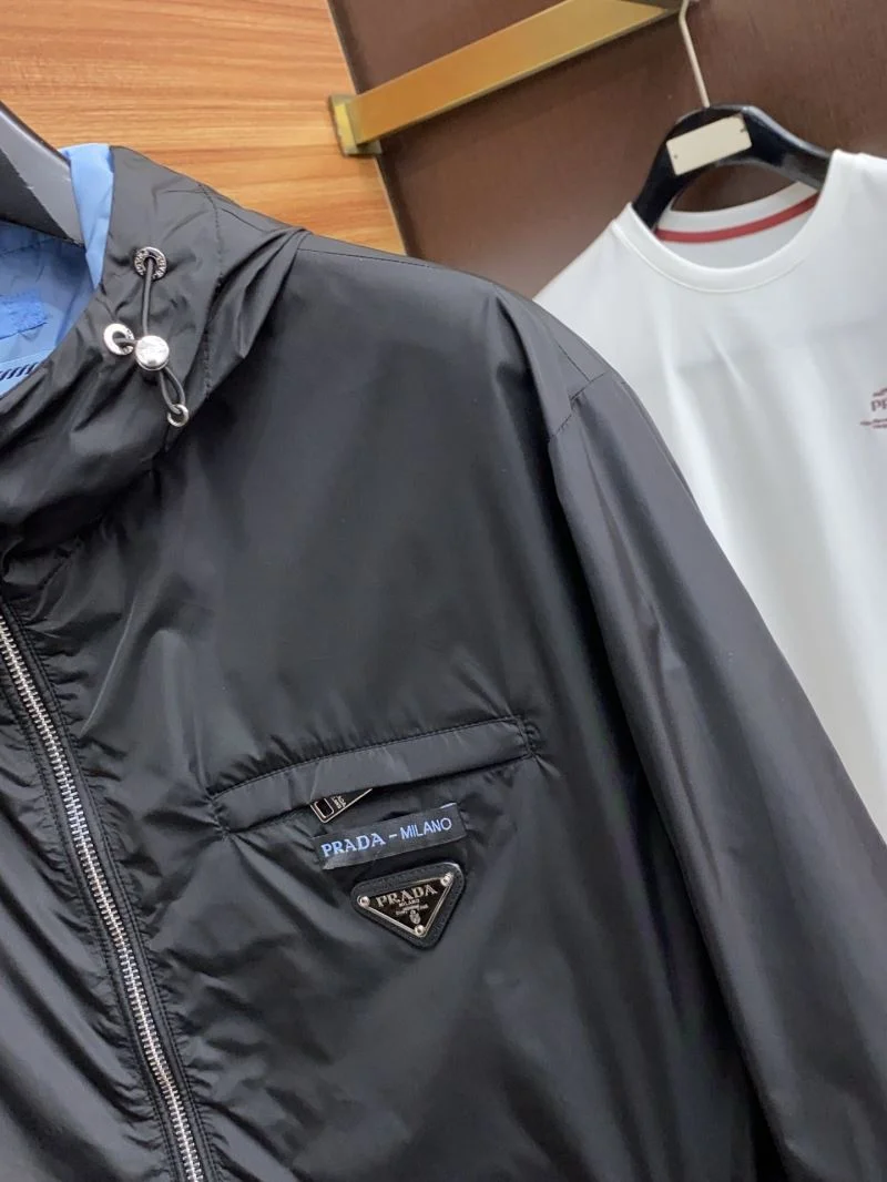 Brand-authenticated Prada Outwear