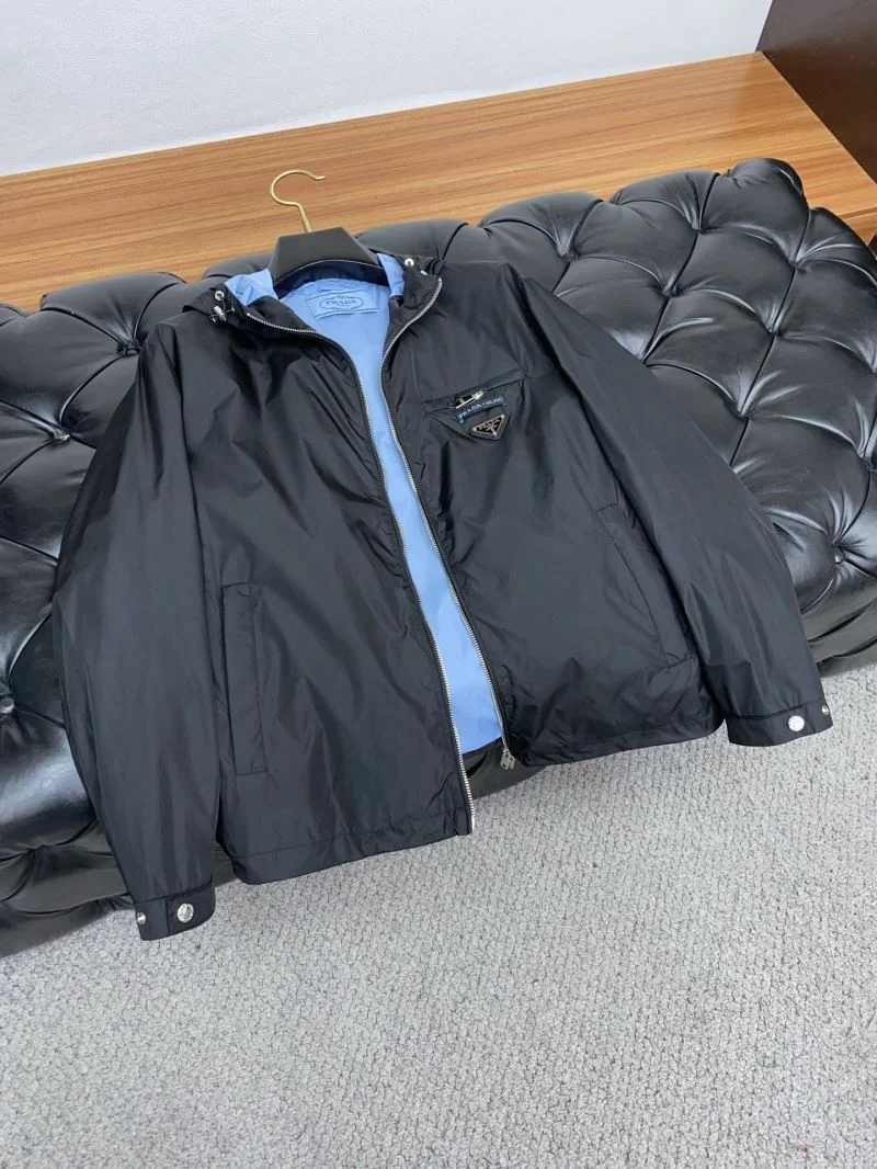 Brand-authenticated Prada Outwear