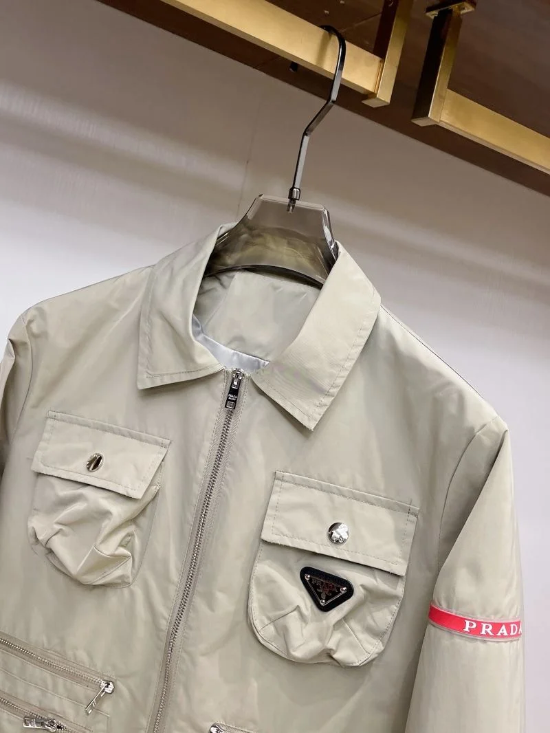 Brand-authenticated Prada Outwear