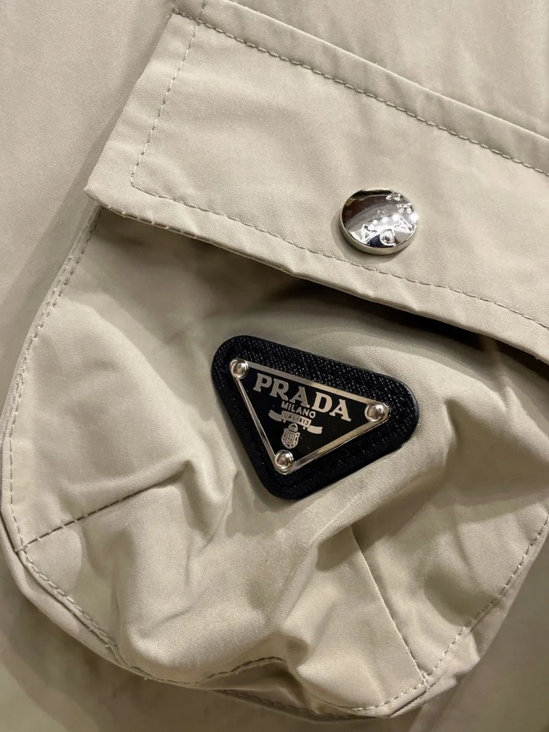 Brand-authenticated Prada Outwear