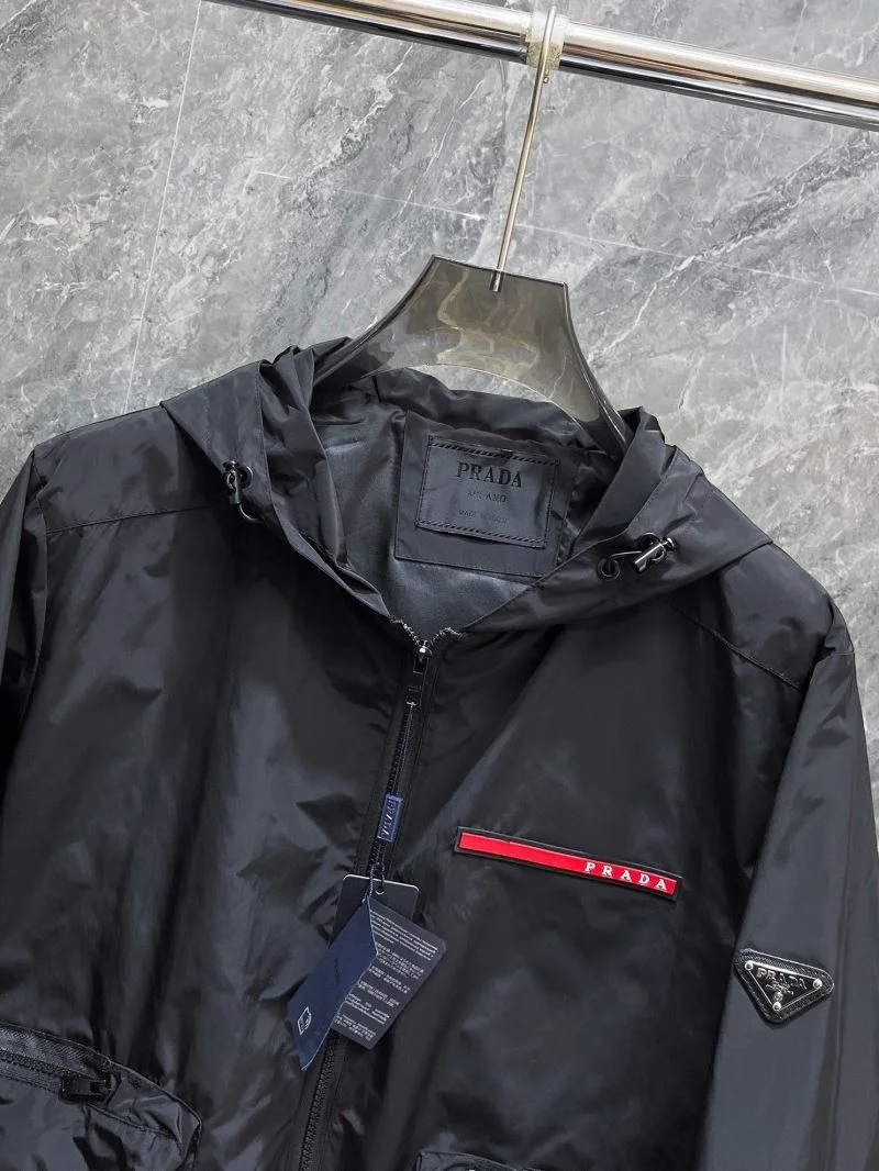 Brand-authenticated Prada Outwear