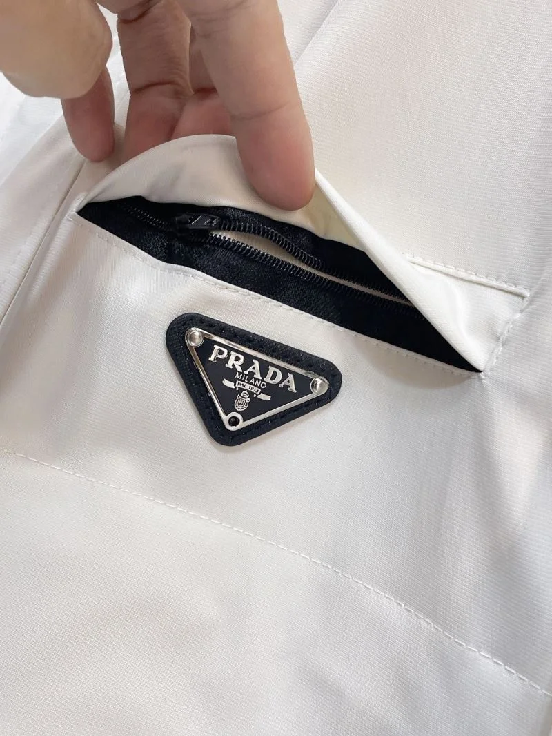 Brand-authenticated Prada Outwear