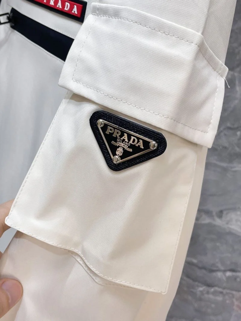 Brand-authenticated Prada Outwear