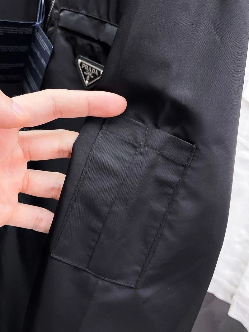 Brand-authenticated Prada Outwear