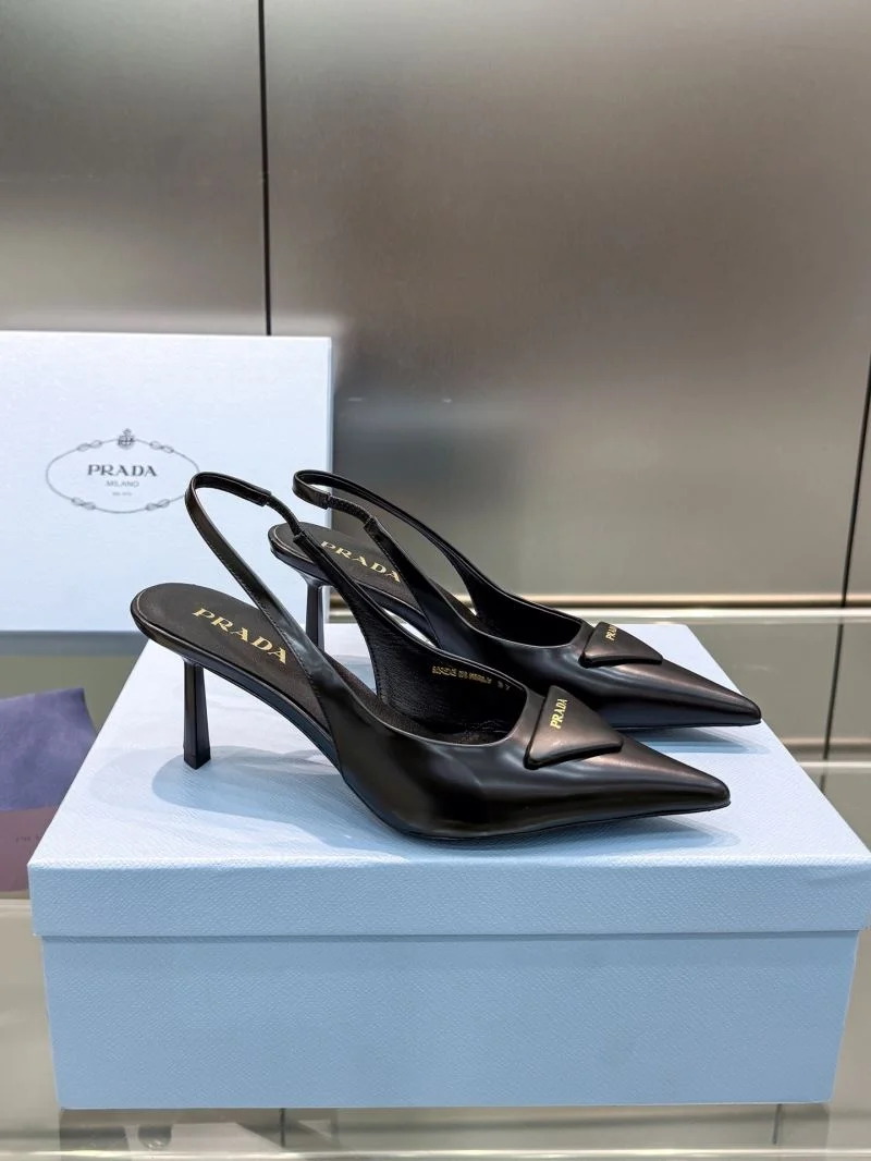 Brand-authenticated Prada Sandals