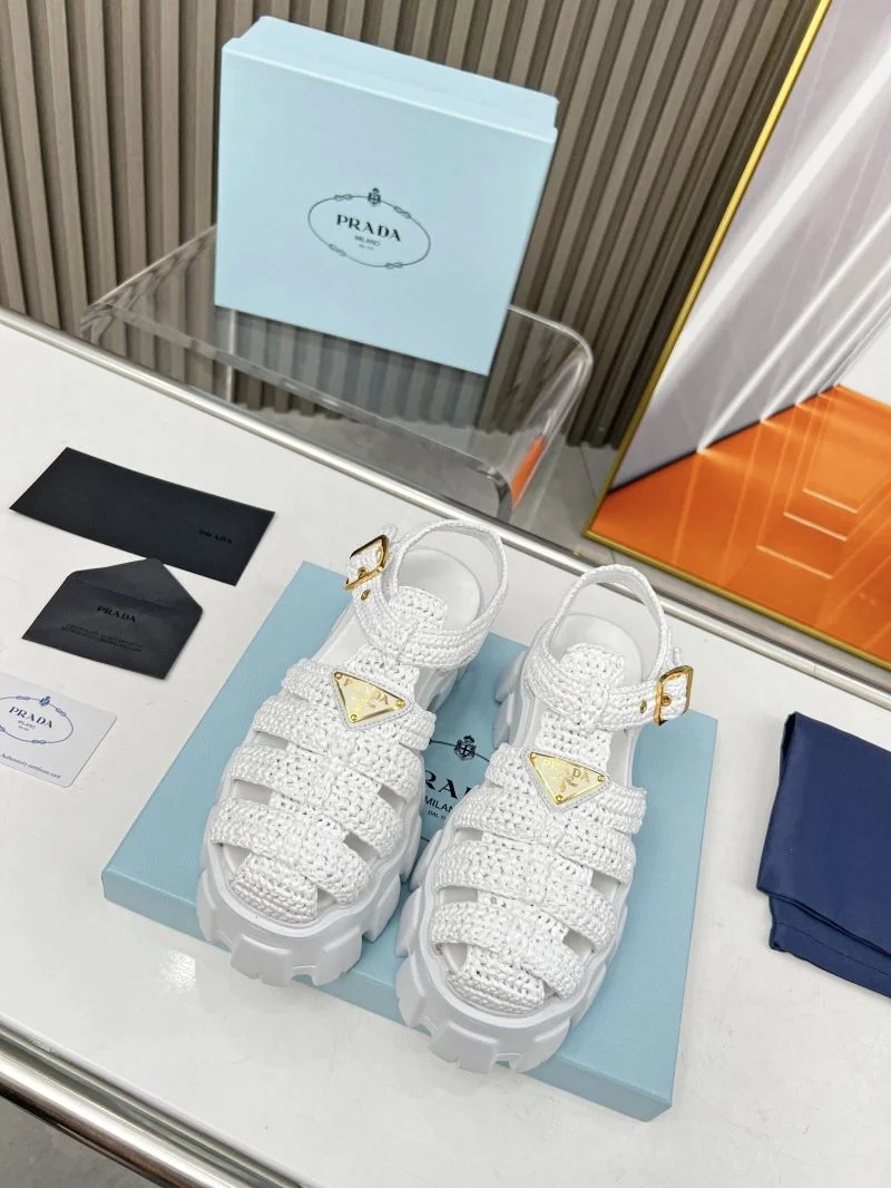 Top mirror Prada Sandals