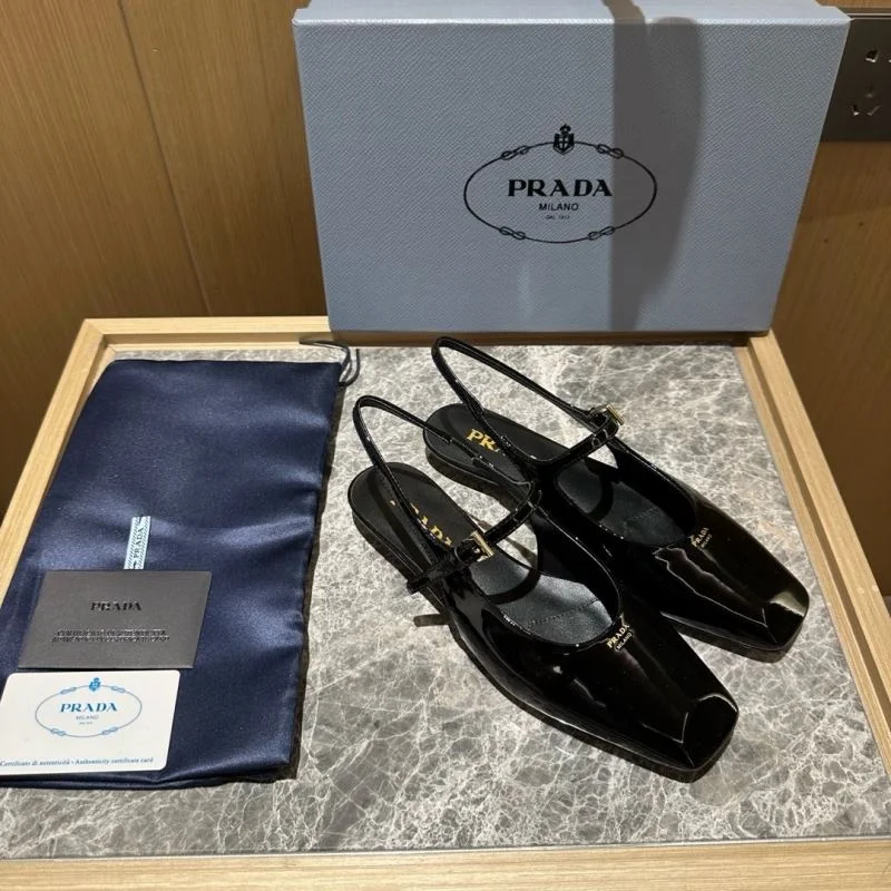 Brand-authenticated Prada Sandals