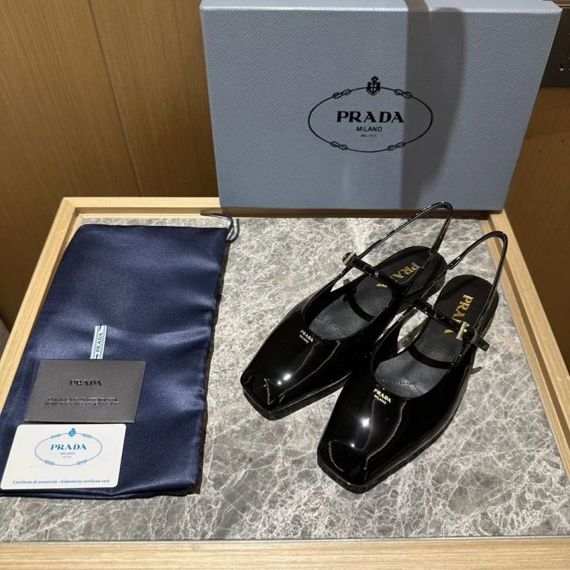 Brand-authenticated Prada Sandals