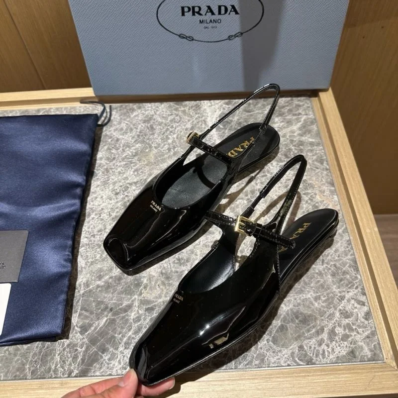 Brand-authenticated Prada Sandals