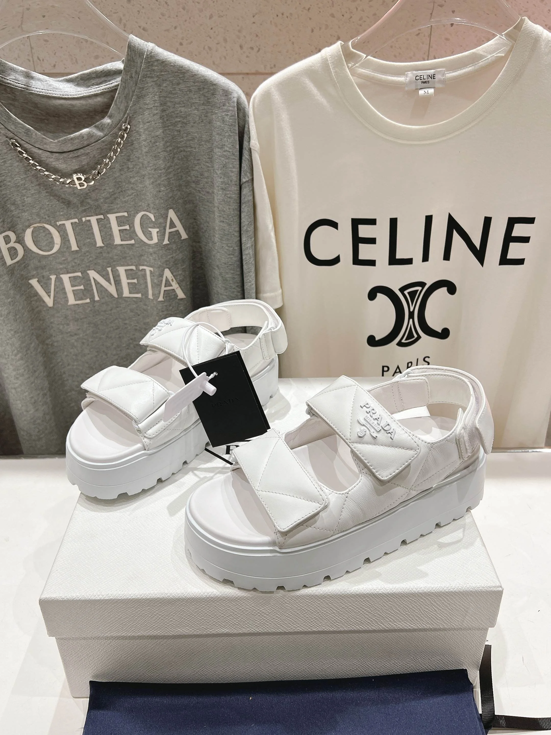 Top mirror Prada Sandals