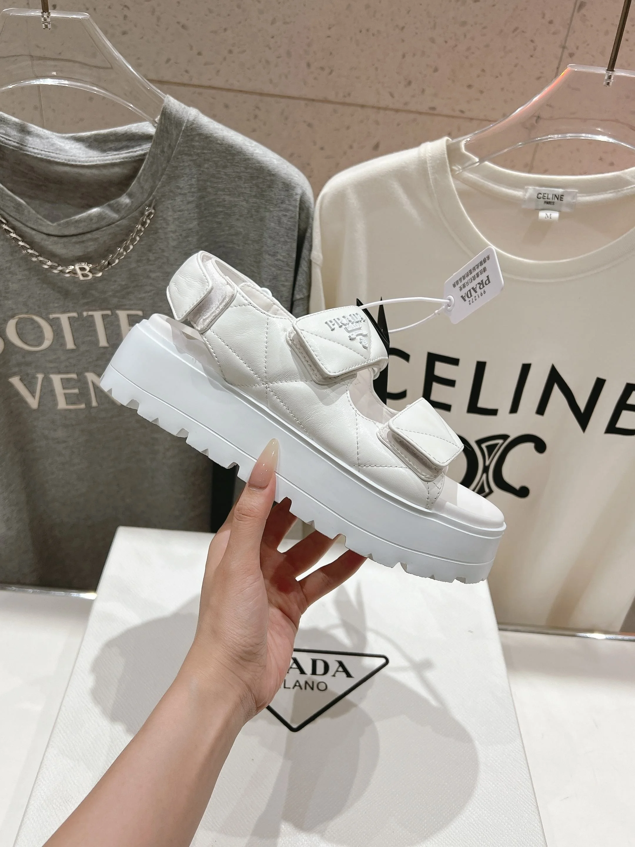 Top mirror Prada Sandals