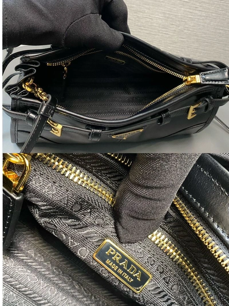 Brand-authenticated Prada Satchel Bags