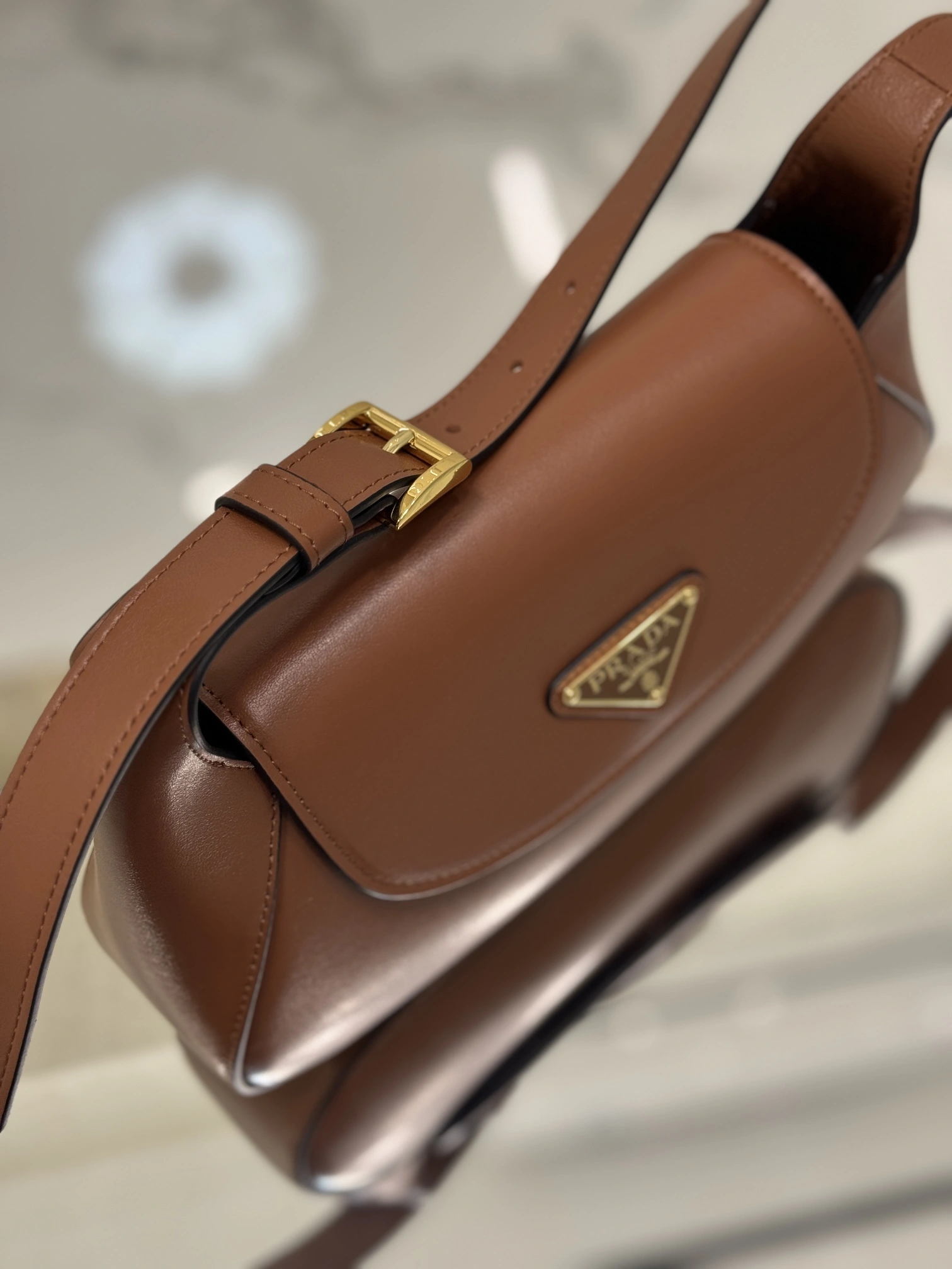 Brand-authenticated Prada Satchel Bags