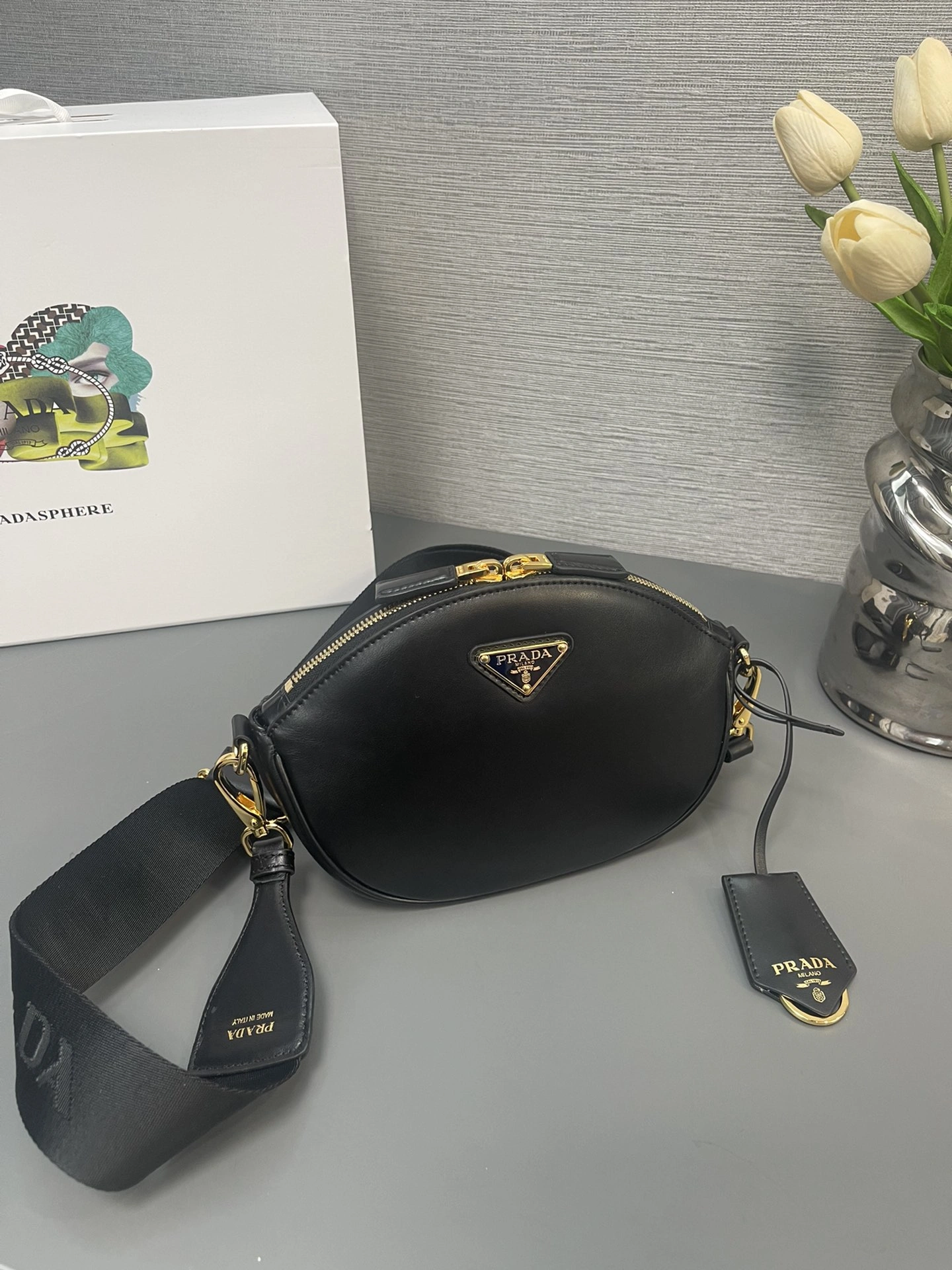 Indistinguishable Prada Satchel Bags