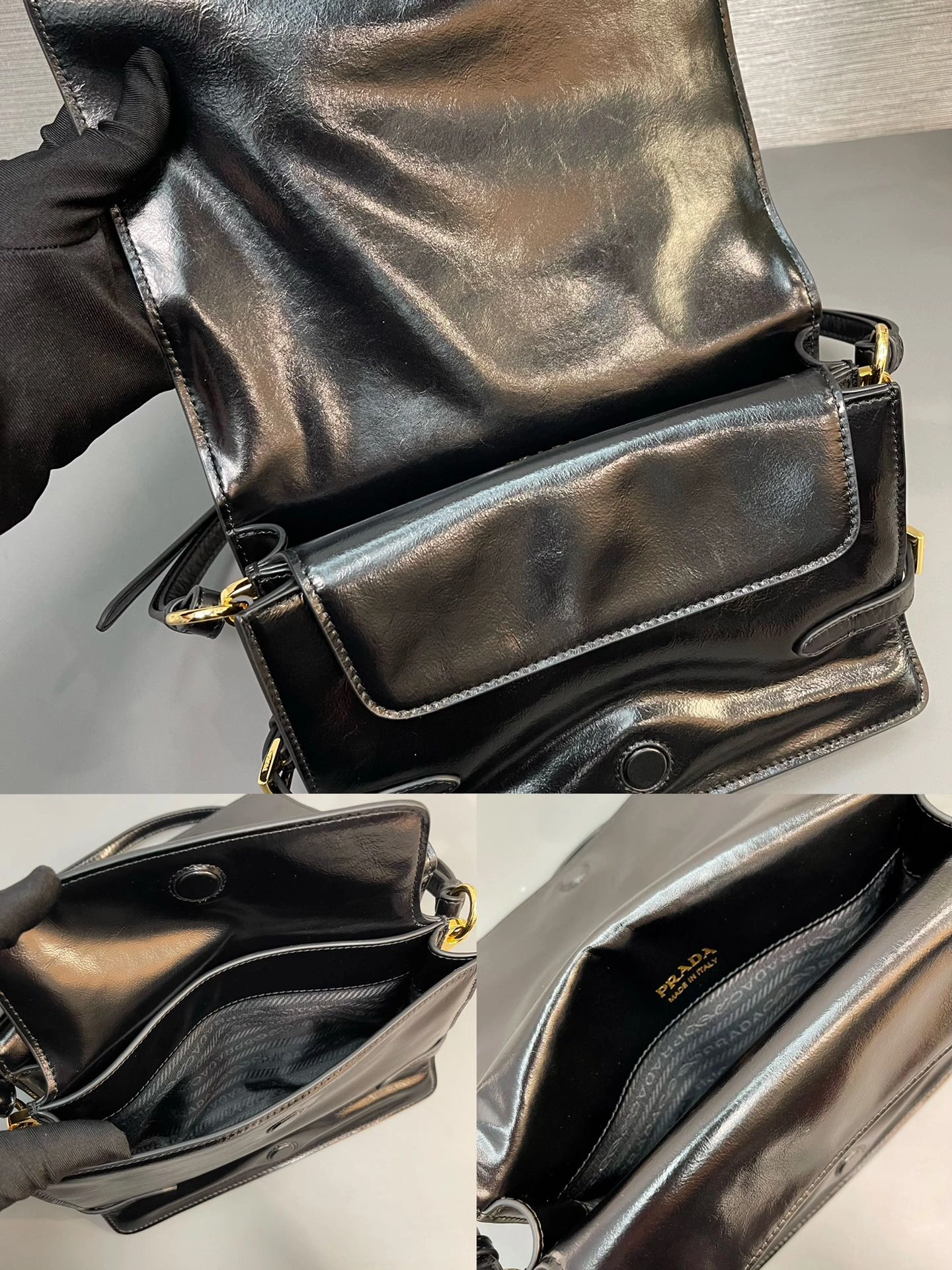 Brand-original Prada Satchel Bags