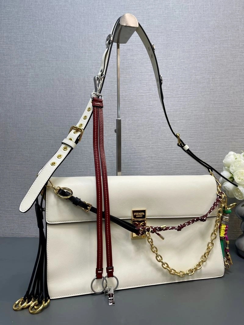 Brand-authenticated Prada Satchel Bags