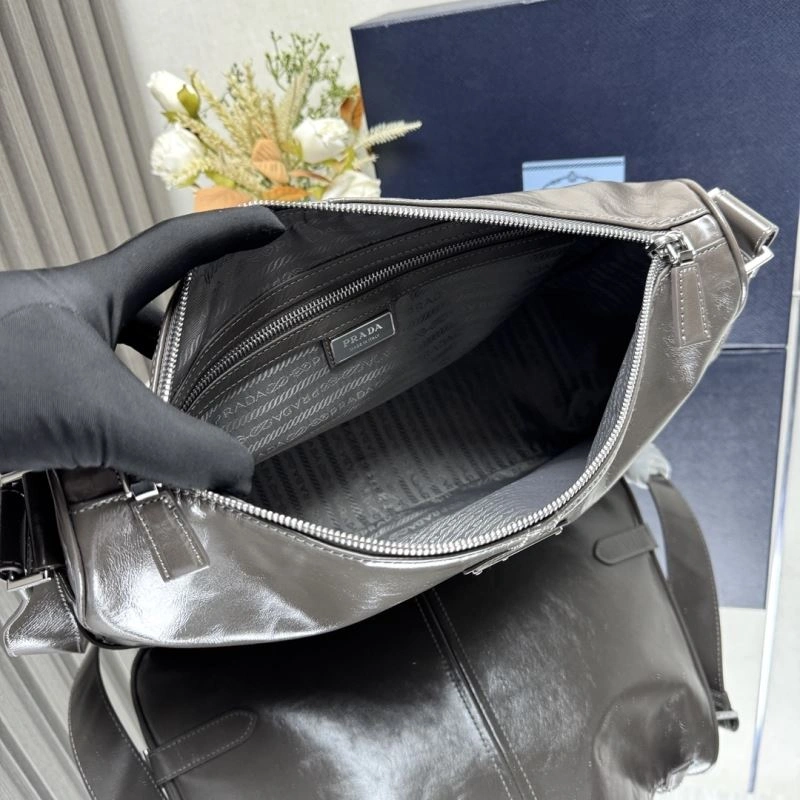 Brand-authenticated Prada Satchel Bags