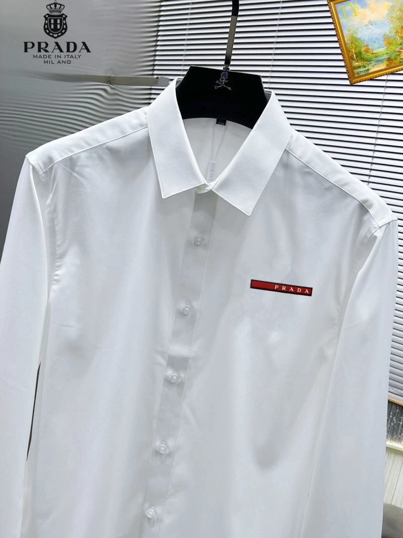 1:1 copy Prada Shirts