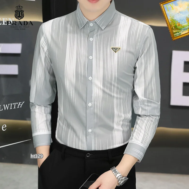 Brand-authenticated Prada Shirts