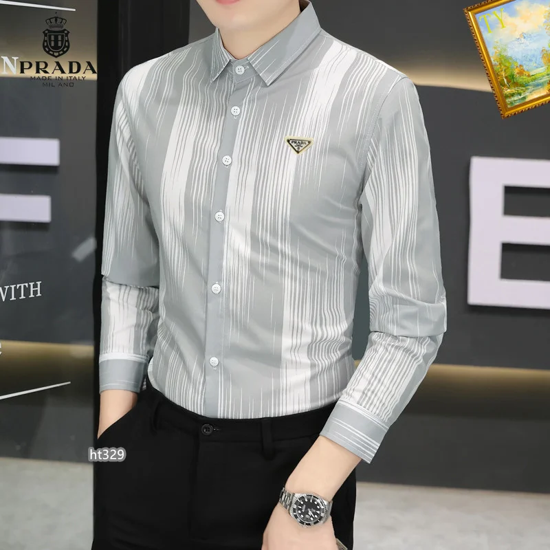 Brand-authenticated Prada Shirts