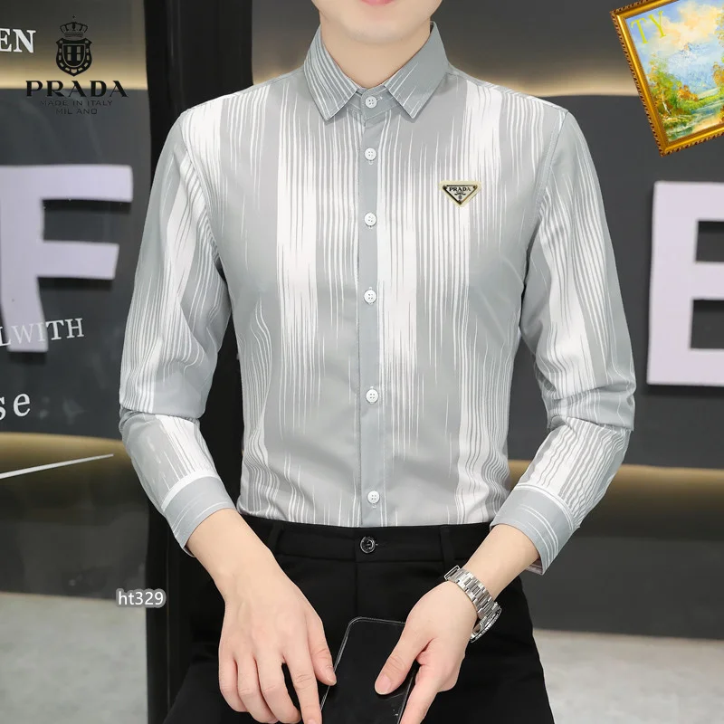 Brand-authenticated Prada Shirts