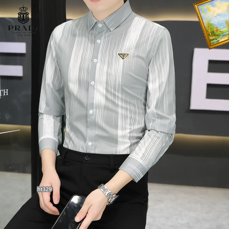 Brand-authenticated Prada Shirts