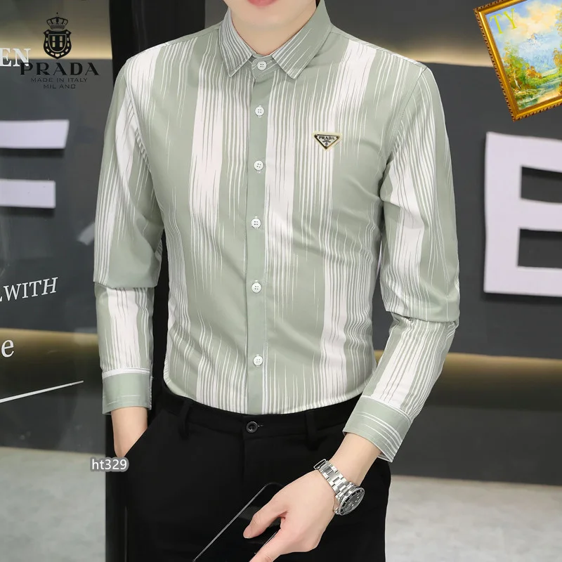 Brand-authenticated Prada Shirts