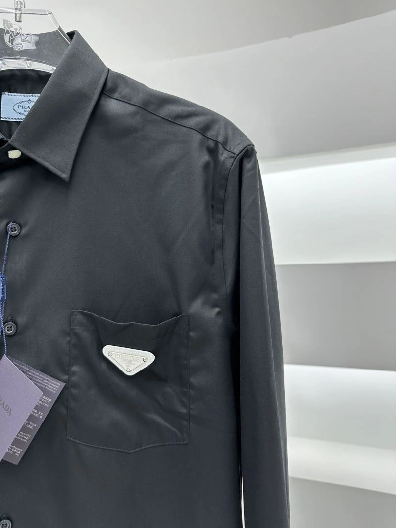Brand-authenticated Prada Shirts