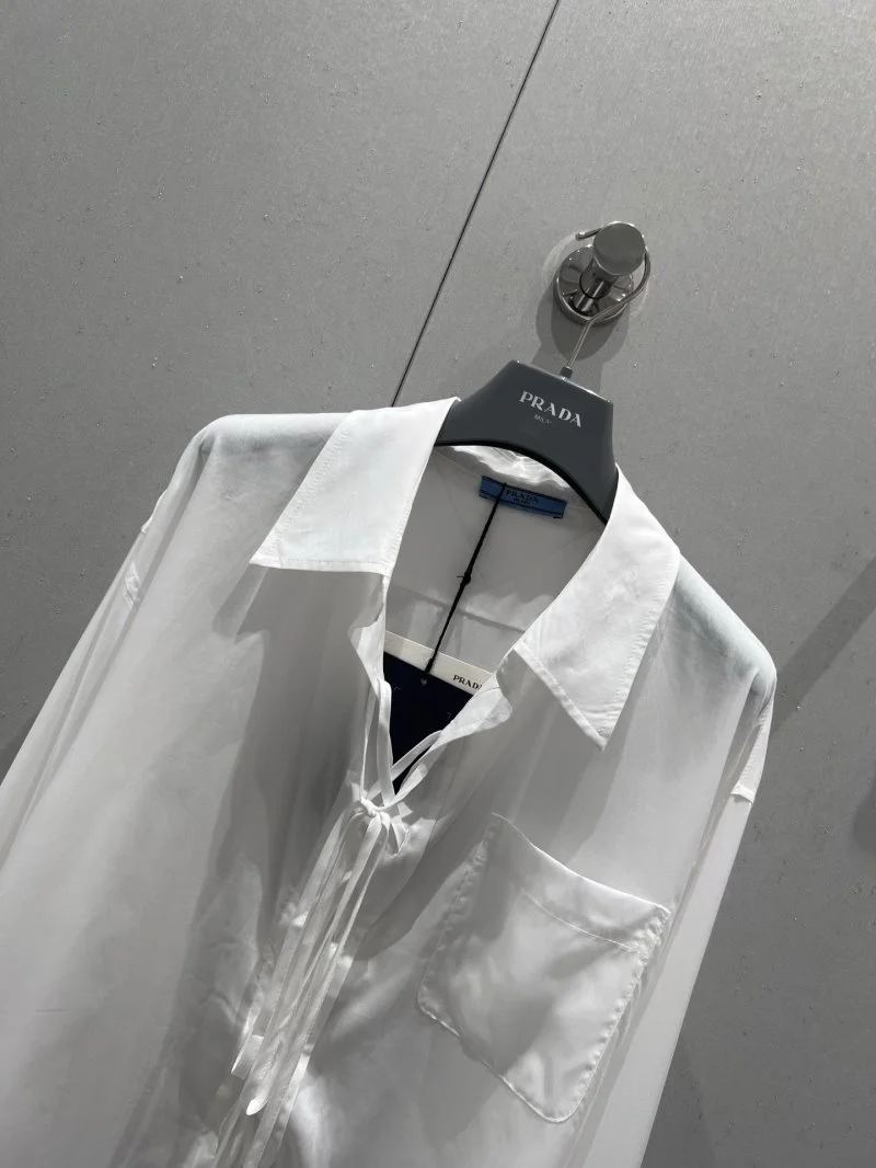 1:1 copy Prada Shirts