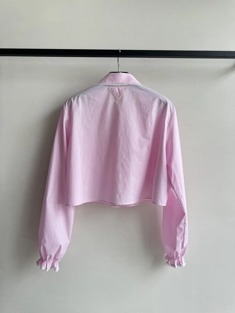 1:1 copy Prada Shirts