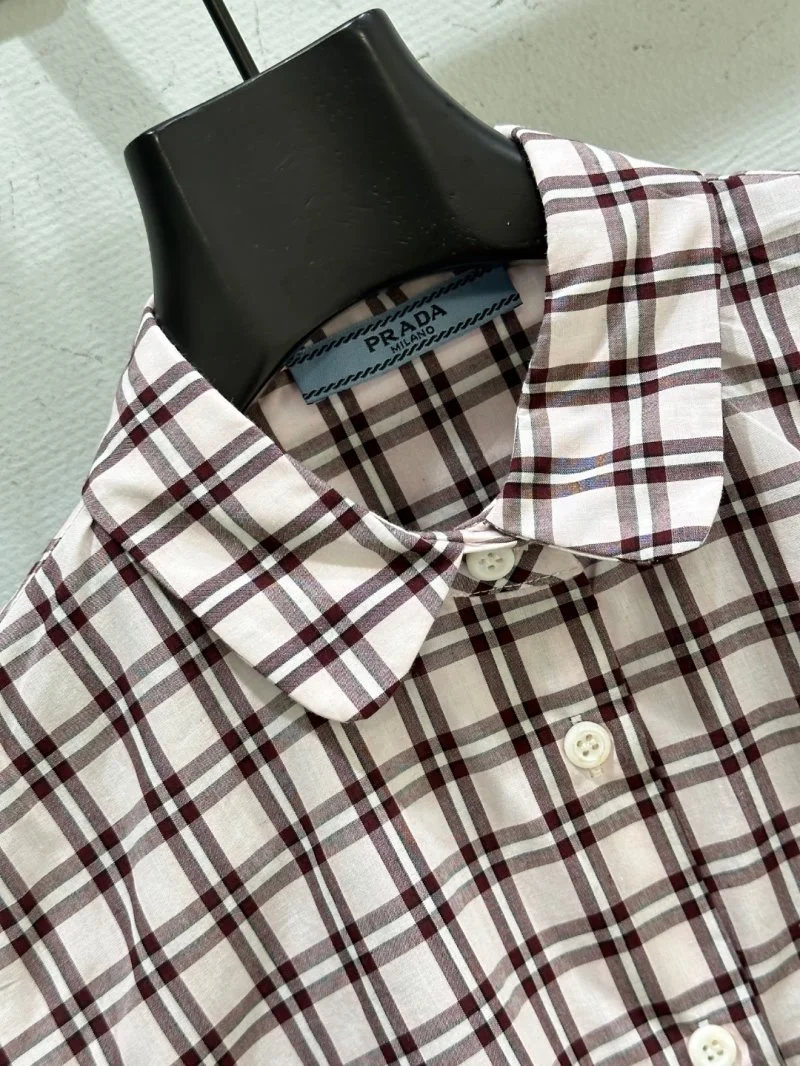 1:1 copy Prada Shirts