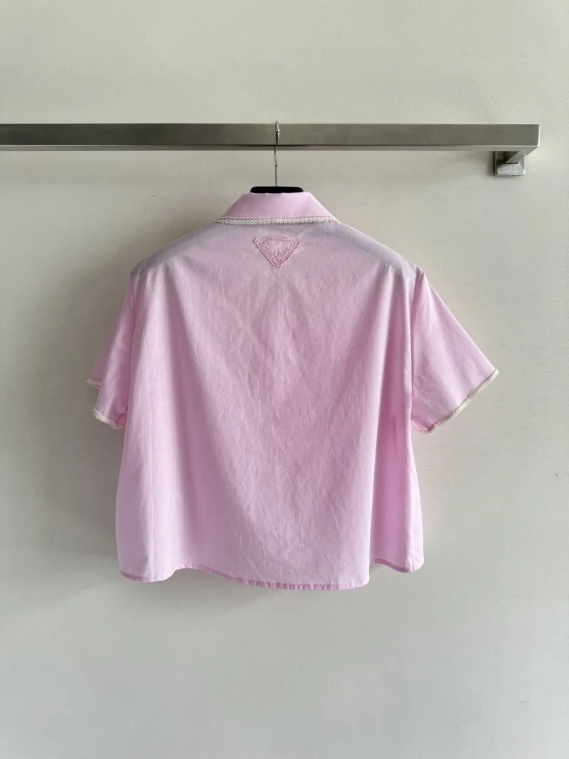 1:1 copy Prada Shirts