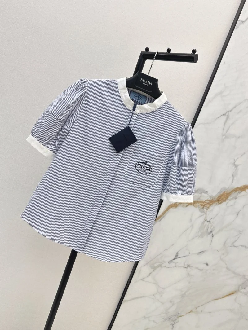 Precise copy Prada Shirts