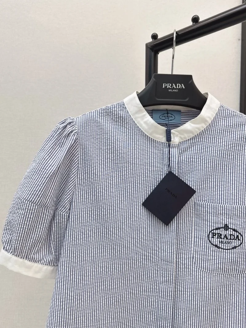Precise copy Prada Shirts