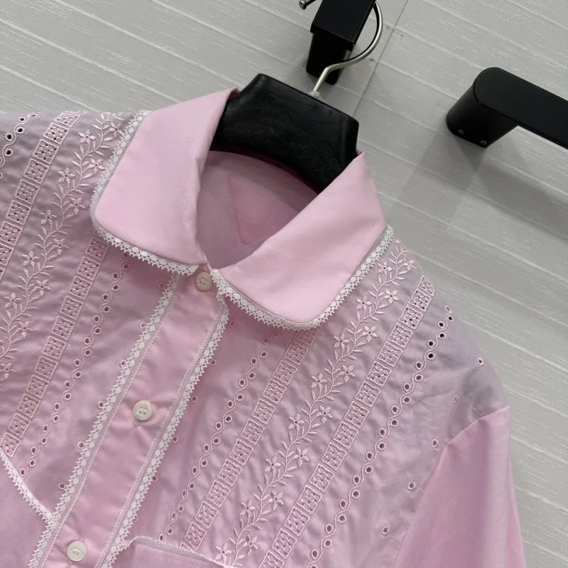 Exact replica Prada Shirts