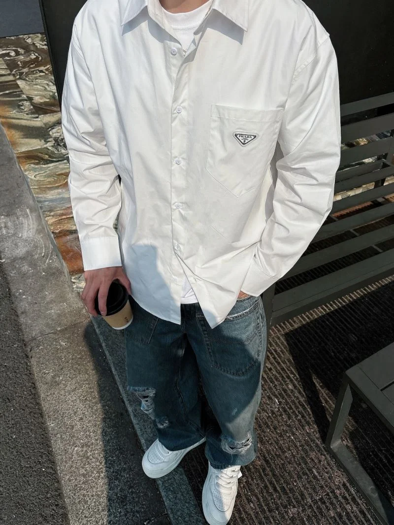 Accurate model Prada Shirts