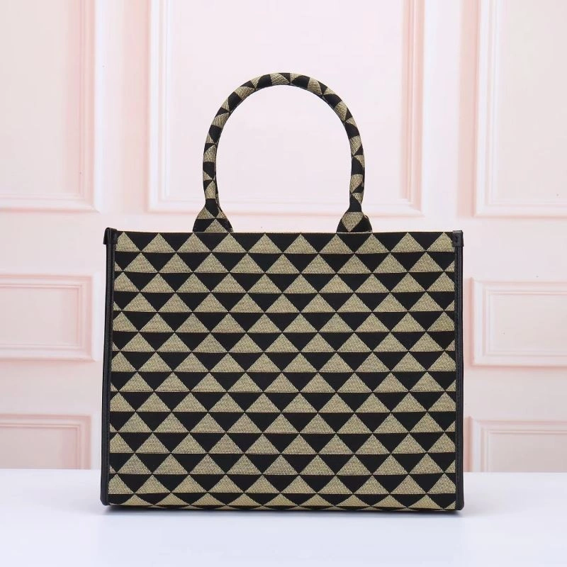 Brand-authenticated Prada Shopping Bags