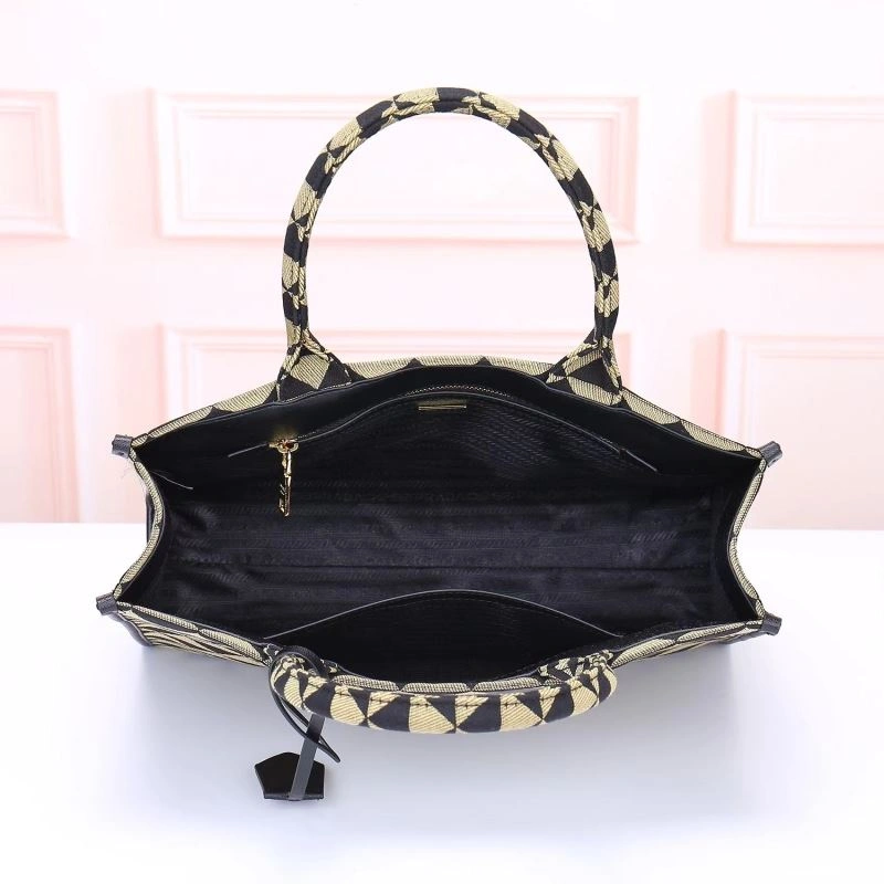 Brand-authenticated Prada Shopping Bags