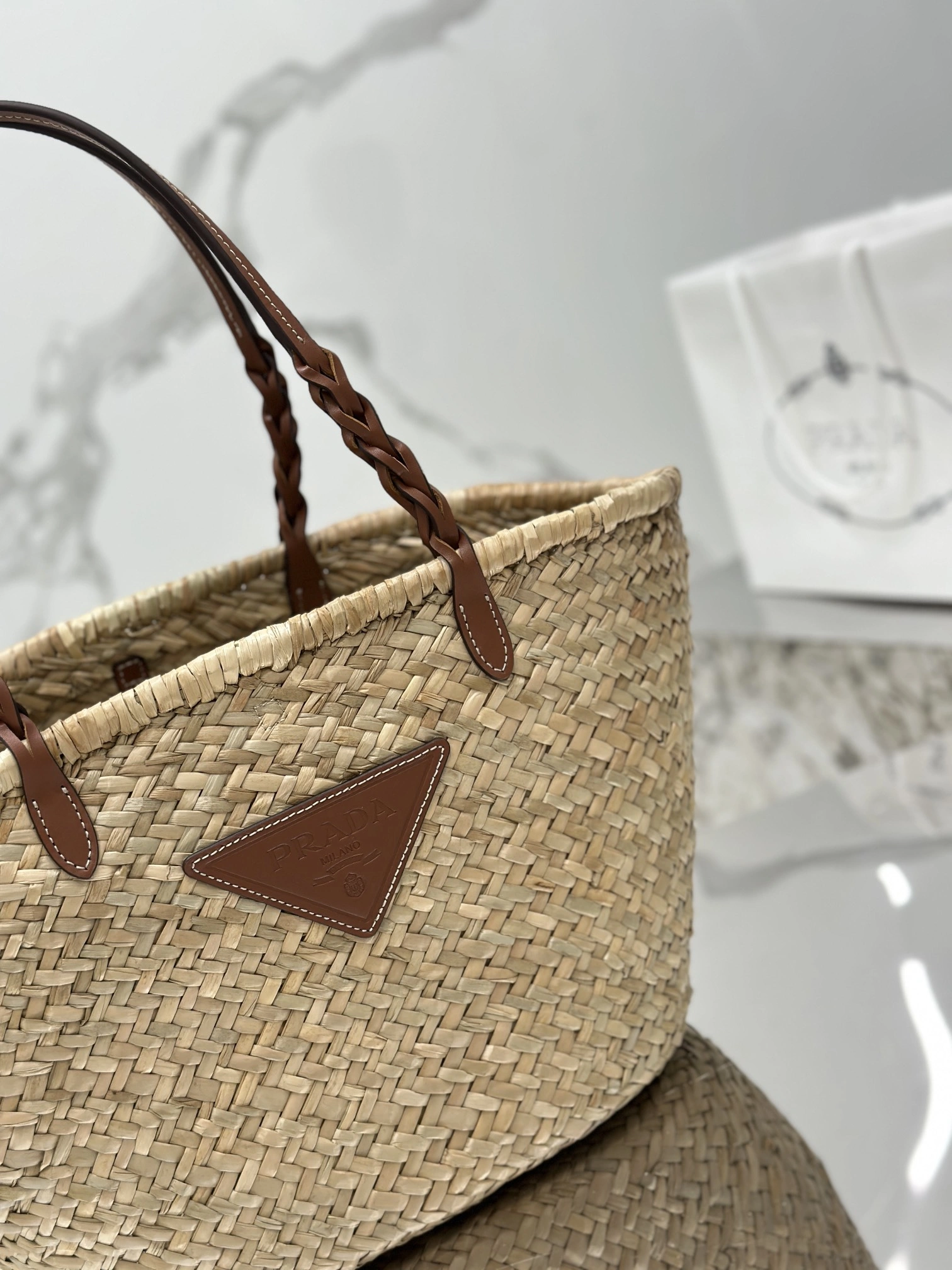 Mirror quality Prada Shopping Bags