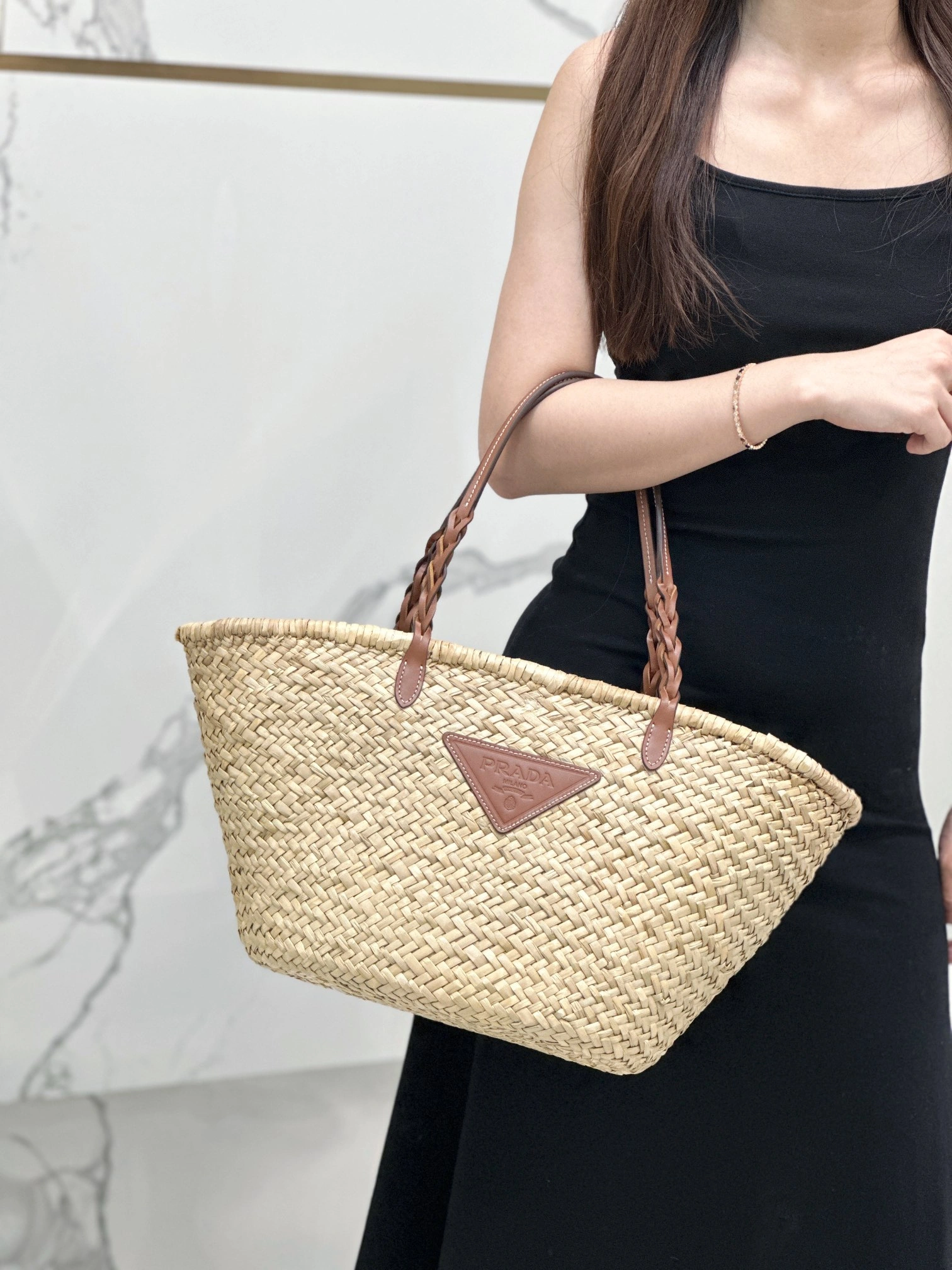 Mirror quality Prada Shopping Bags