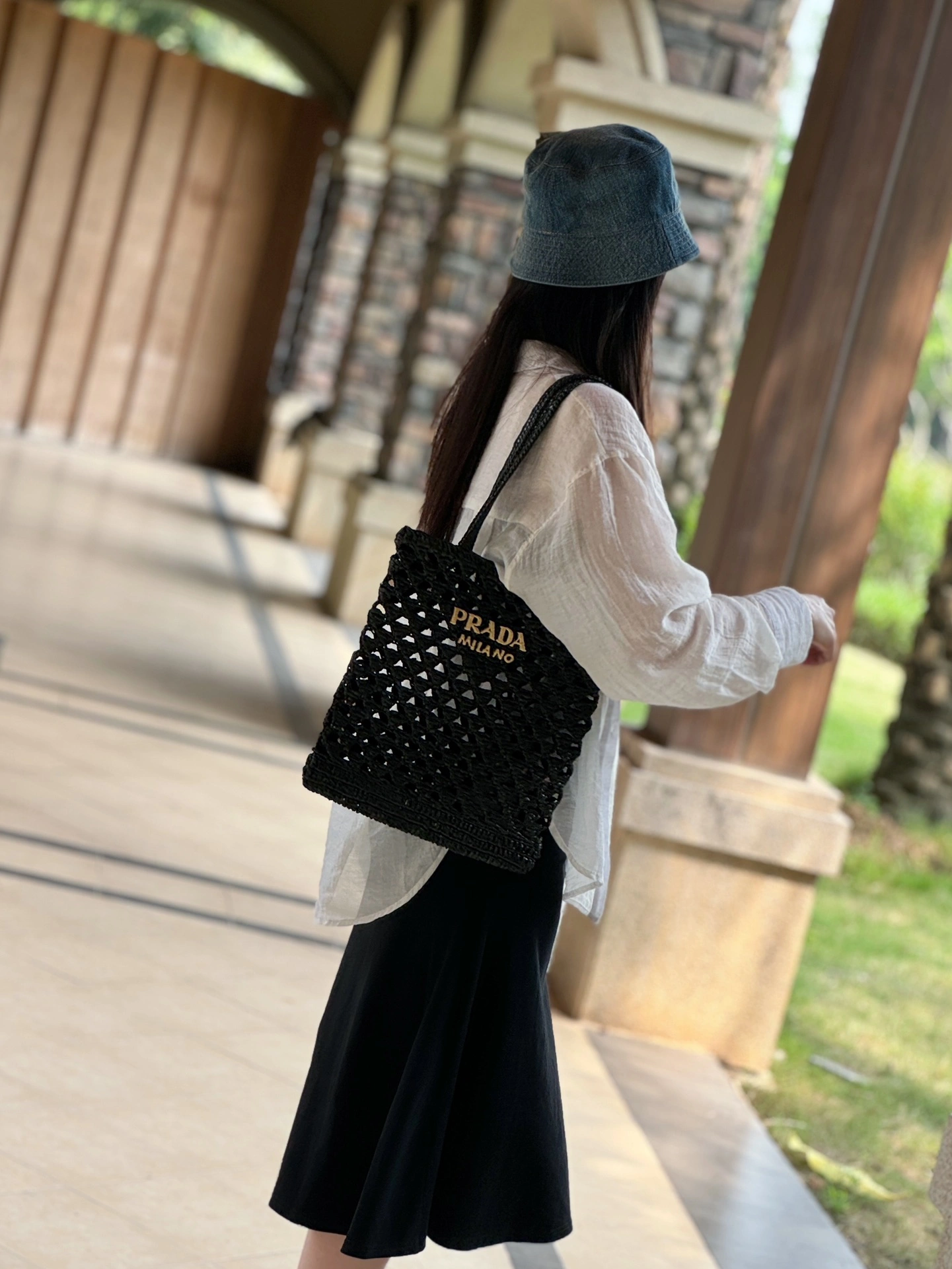 Budget-friendly Prada Shopping Bags