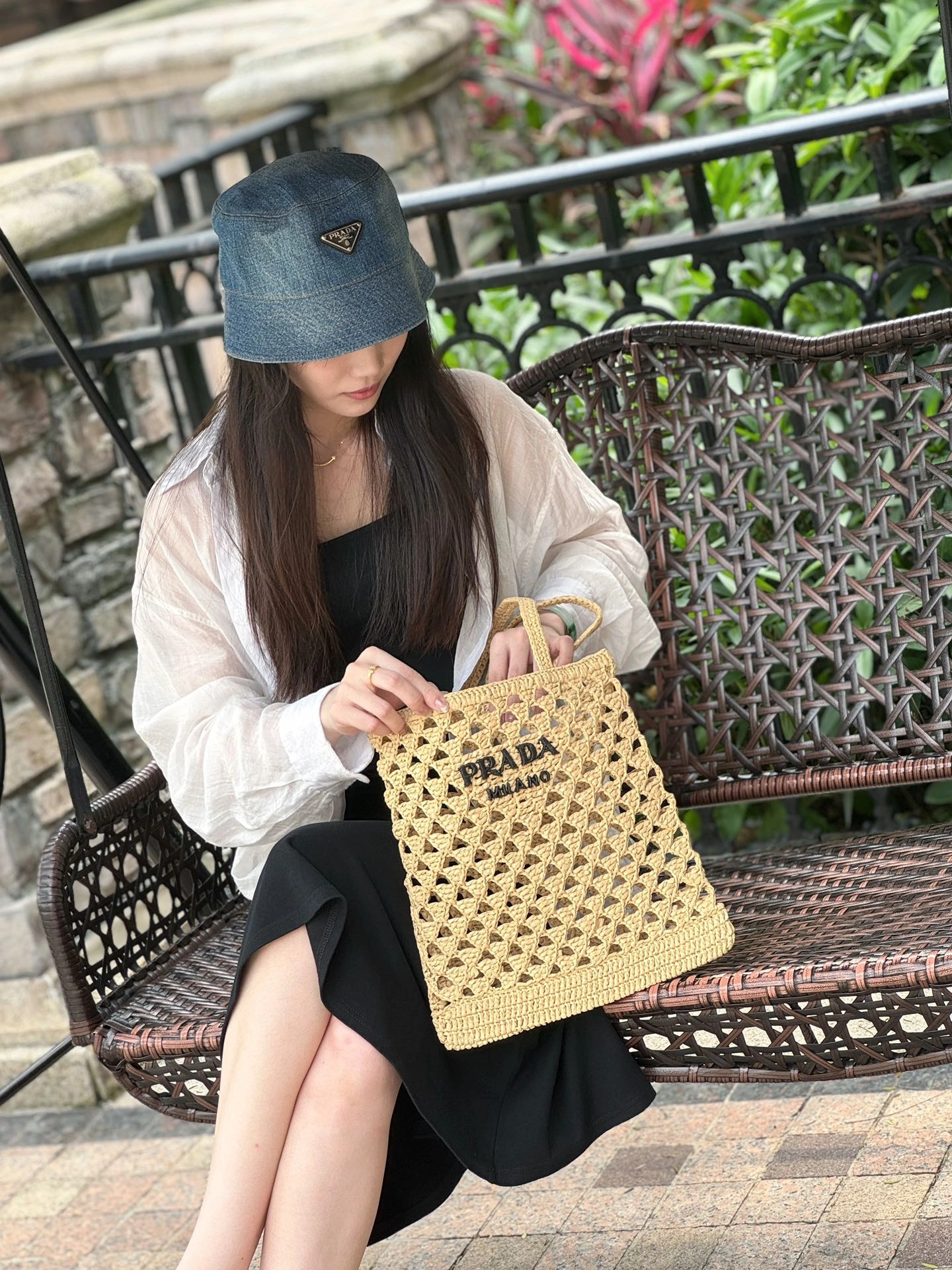 Top match Prada Shopping Bags