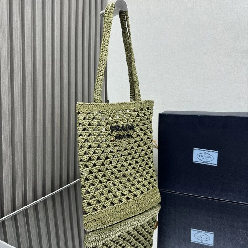 Brand-authenticated Prada Shopping Bags