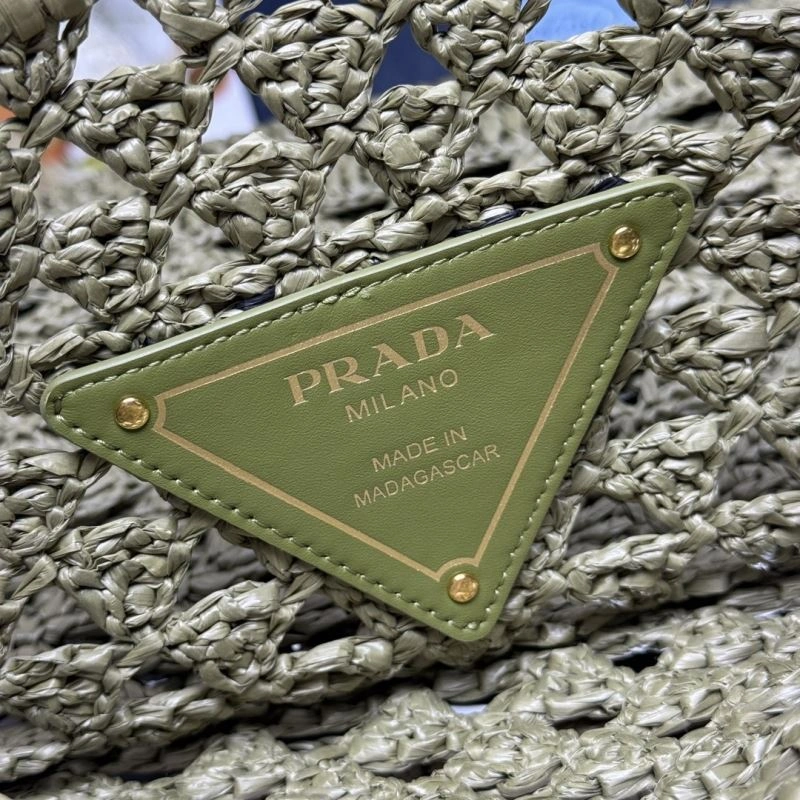 Brand-authenticated Prada Shopping Bags
