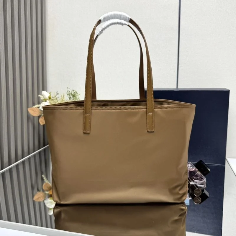 Brand-authenticated Prada Shopping Bags