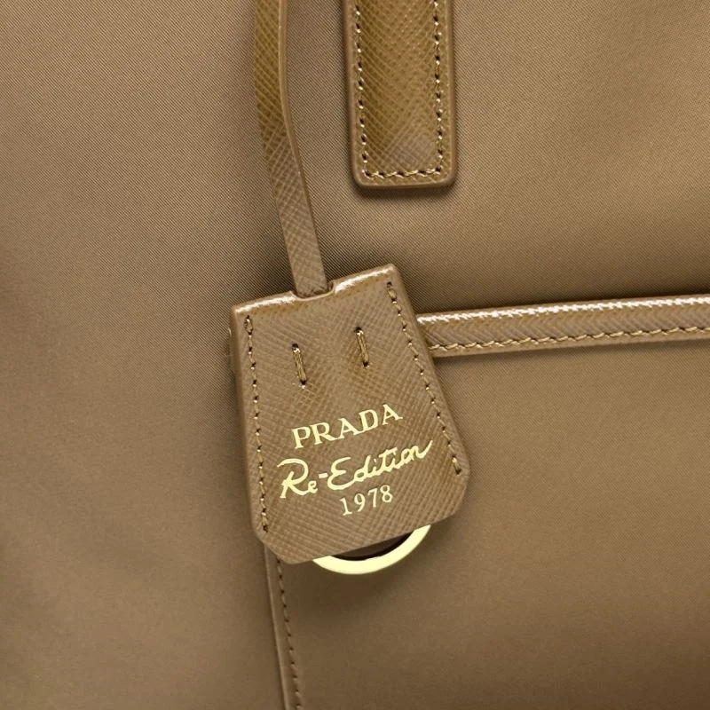 Brand-authenticated Prada Shopping Bags